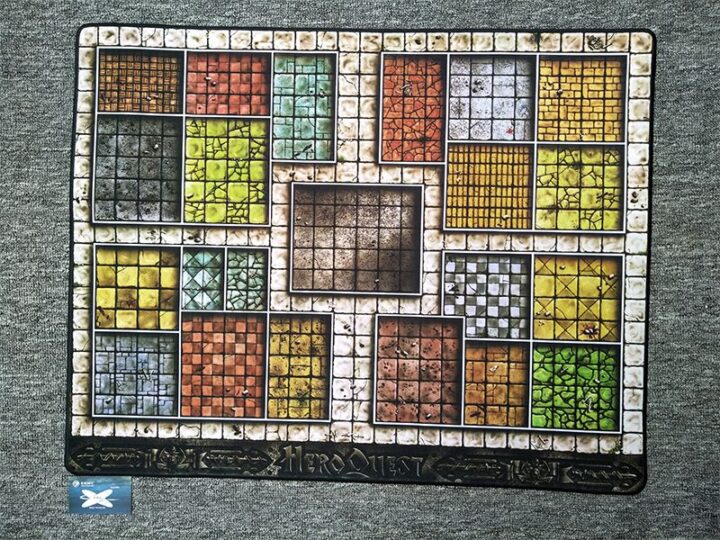 custom HeroQuest playmat – X-raypad