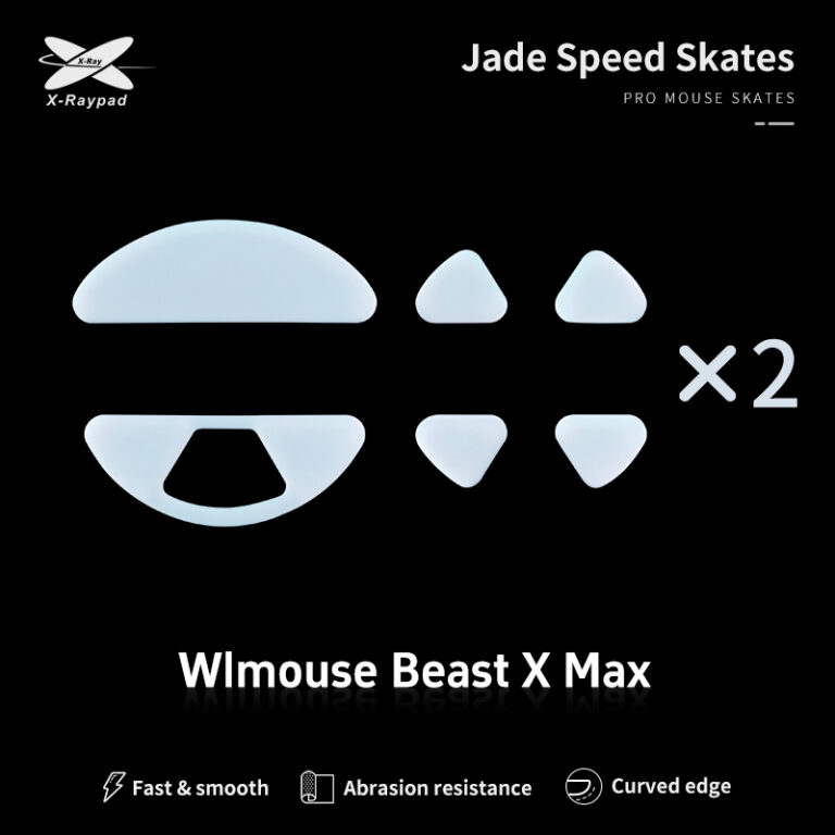 Jade mouse skates for Wlmouse Beast X Max – X-Raypad